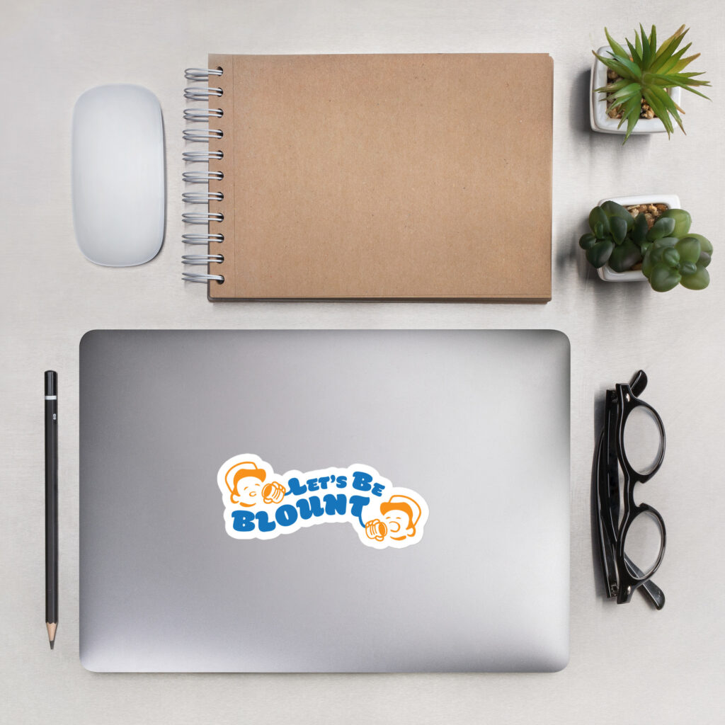 LBB Kiss Cut Stickers - Lets Be Blount