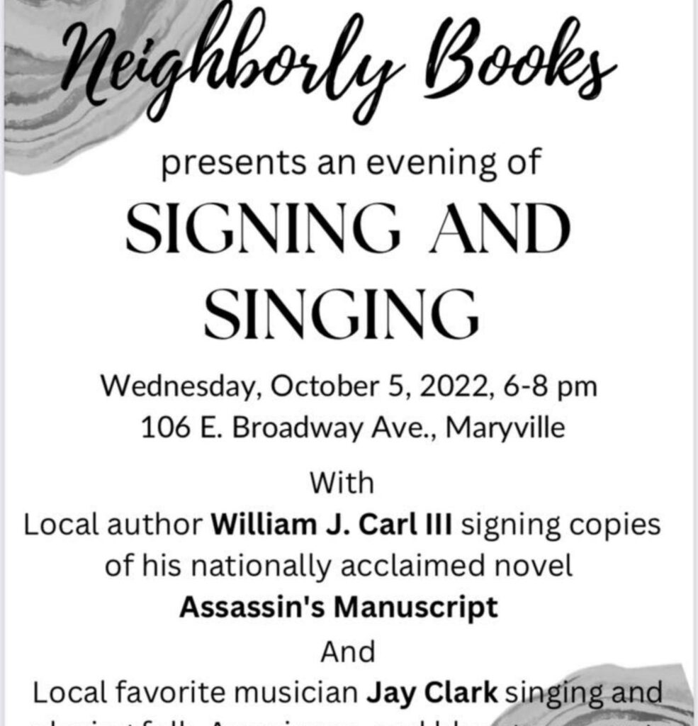 Signing and Singing - Event in Blount County - Lets Be Blount