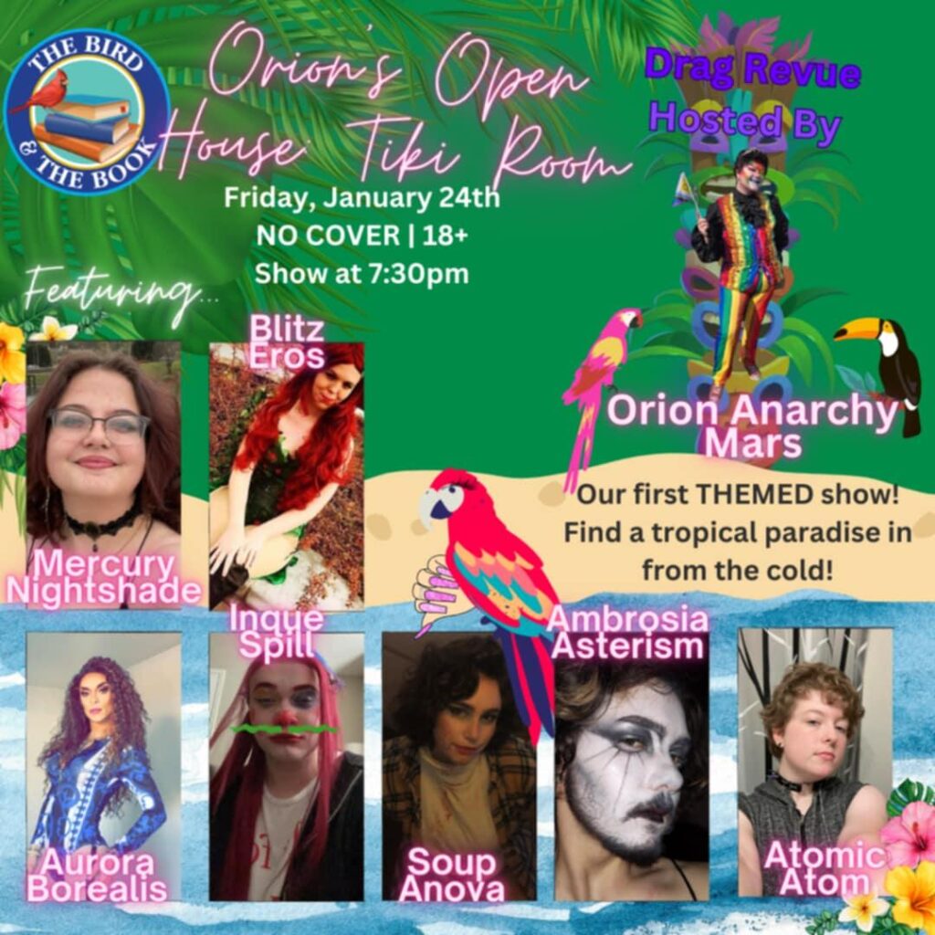 Orion's Open House: Tiki Room show - Event in Blount County - Lets Be Blount